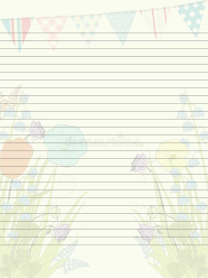 Spring paper sheet stock illustration. Illustration of paper - 68889368