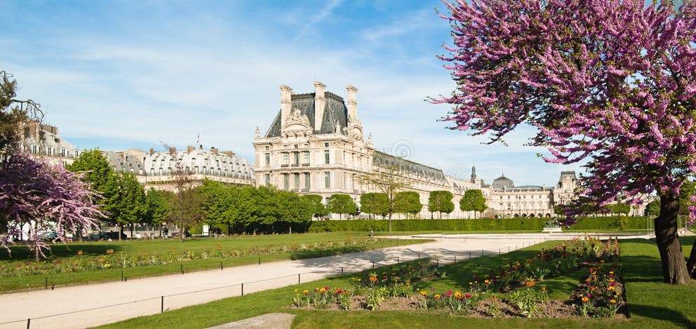 Spring in Paris. France stock image. Image of blooming - 19204039