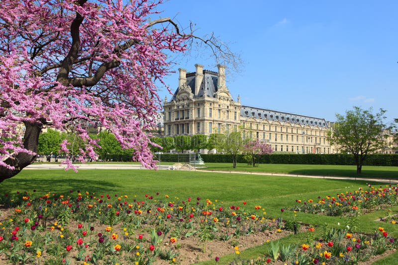 Spring in Paris, France stock image. Image of bright - 19406115