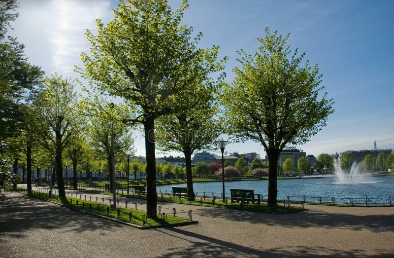 Spring in the park stock image. Image of gardening, travel - 5155779