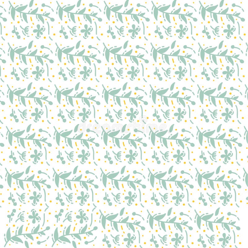 Spring Pattern Vector Design for Banner or Background Stock Vector ...