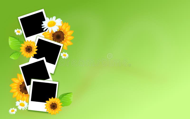 Spring photos background stock illustration. Illustration of seasonal ...
