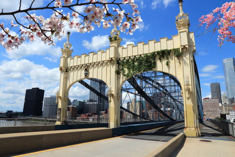 Pittsburgh, the City of Steel Stock Photo - Image of pittsburgh, bridge ...