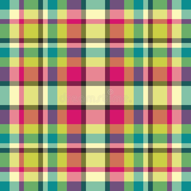 Spring plaid stock vector. Illustration of blanket, clothing - 8550194