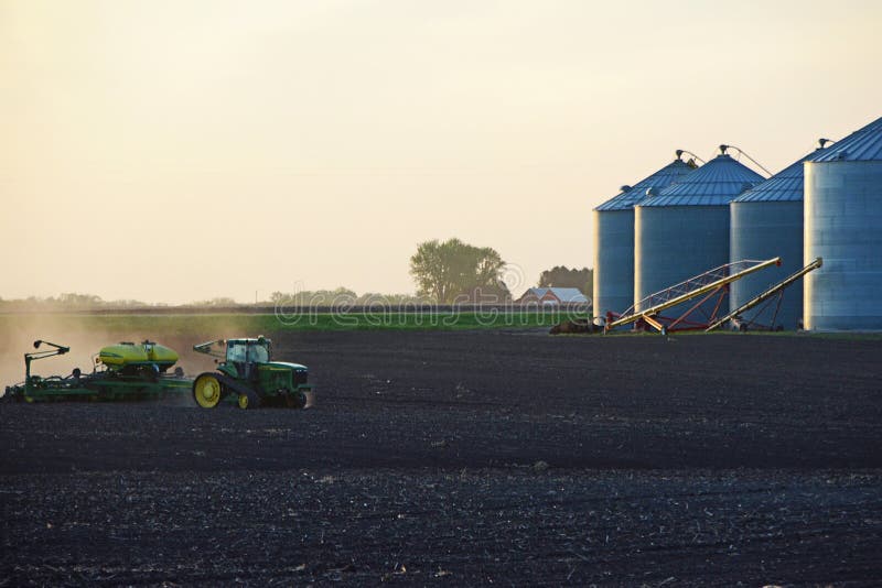 Spring Planting and Bins editorial photo. Image of storage - 41423931