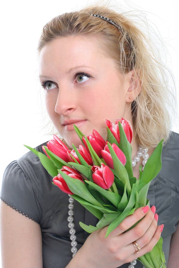 Spring portrait stock photo. Image of cheerful, attractive - 9154054