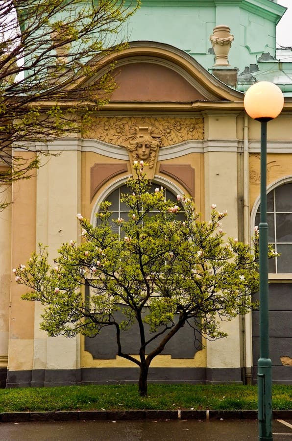 Spring in Prague. Czechia stock photo. Image of lapidarium - 115588248
