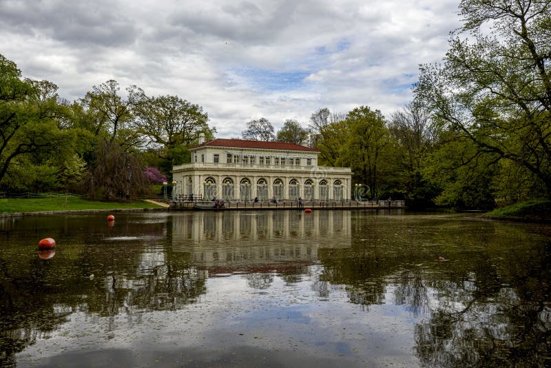 Spring in Prospct Park stock photo. Image of water, historic - 369390646