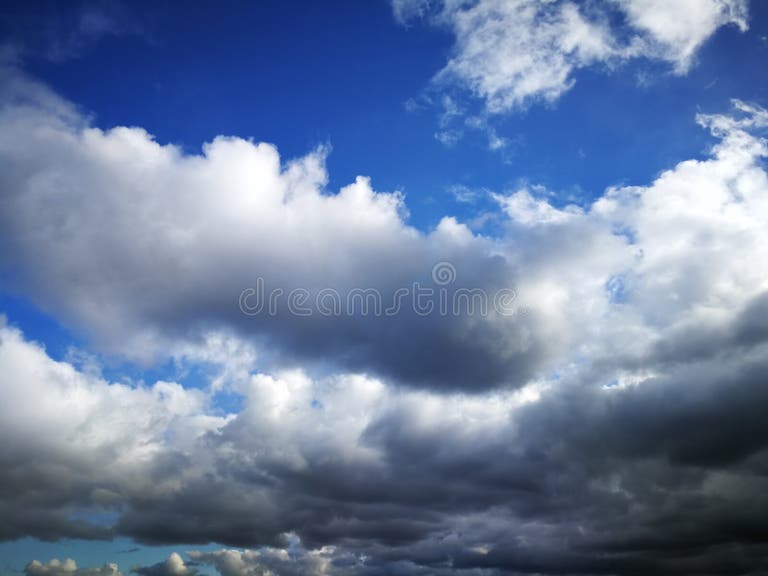 Spring rain clouds stock photo. Image of scene, dramatic - 115318348