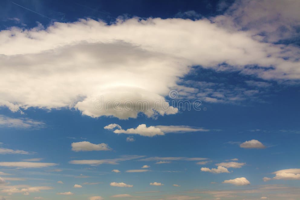 Spring rain clouds stock photo. Image of stormy, cloudy - 116972422