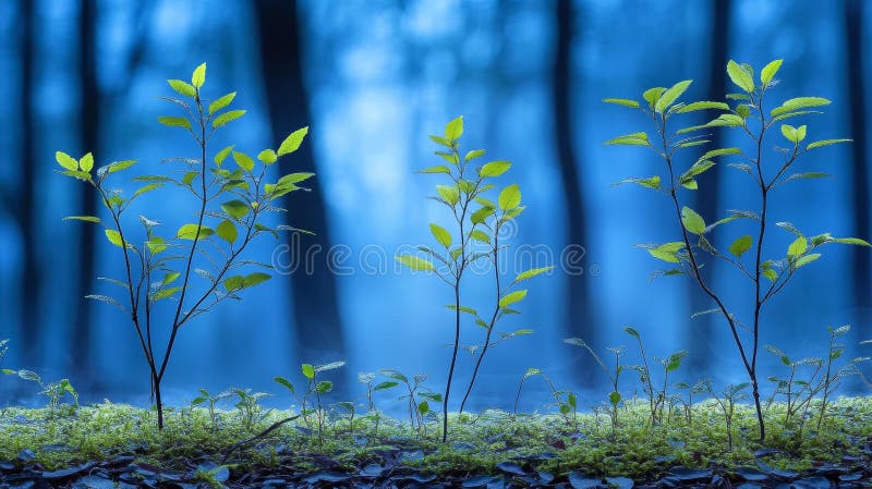 A Spring Rain Transforms the Petrichor Dreamscape into a Lush Forest ...