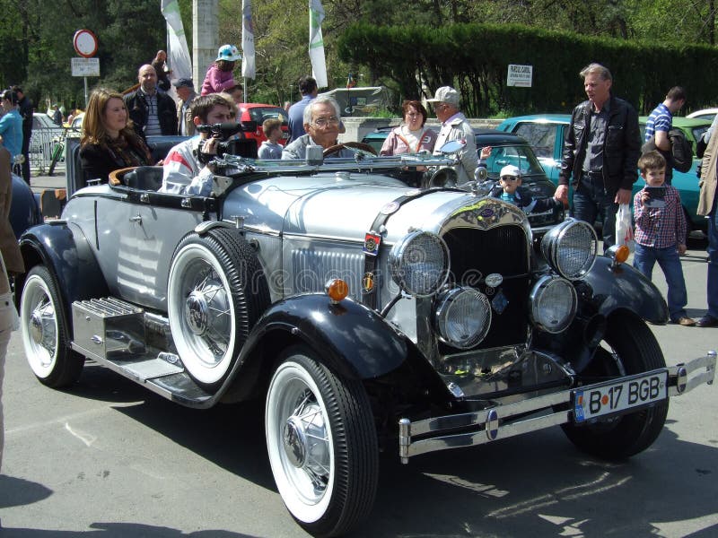 Spring Retro Parade editorial stock photo. Image of classic - 30994348