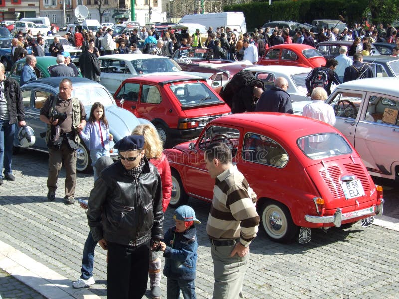 Spring Retro Parade editorial photography. Image of bucharest - 30519392