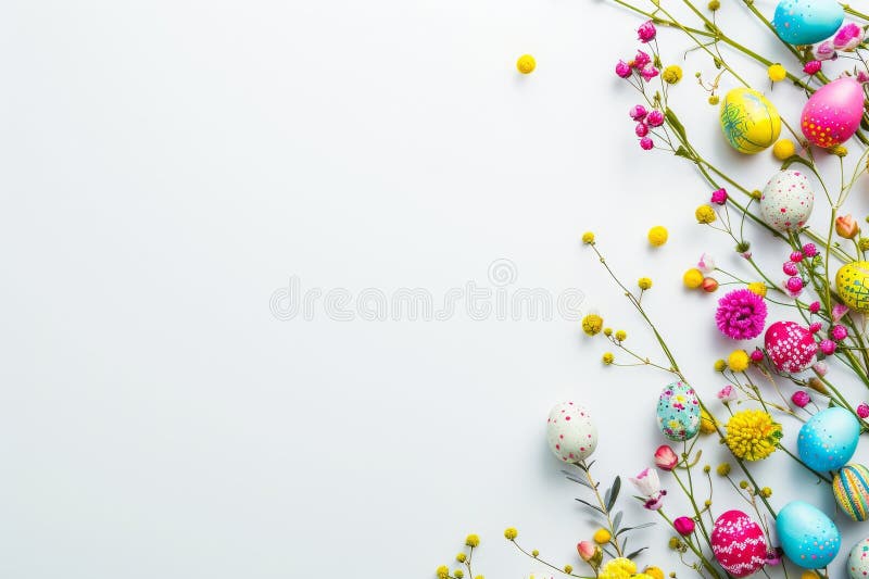 Spring Revival: a Whimsical Array of Easter Delights. Generative AI ...