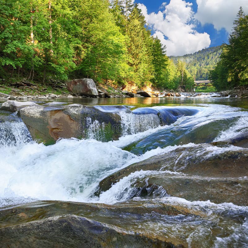 Spring river landscape stock photo. Image of blue, scenery - 91376666