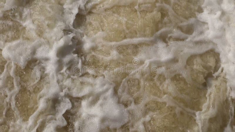 Spring River Water Splash in Dam Background Stock Video - Video of ...