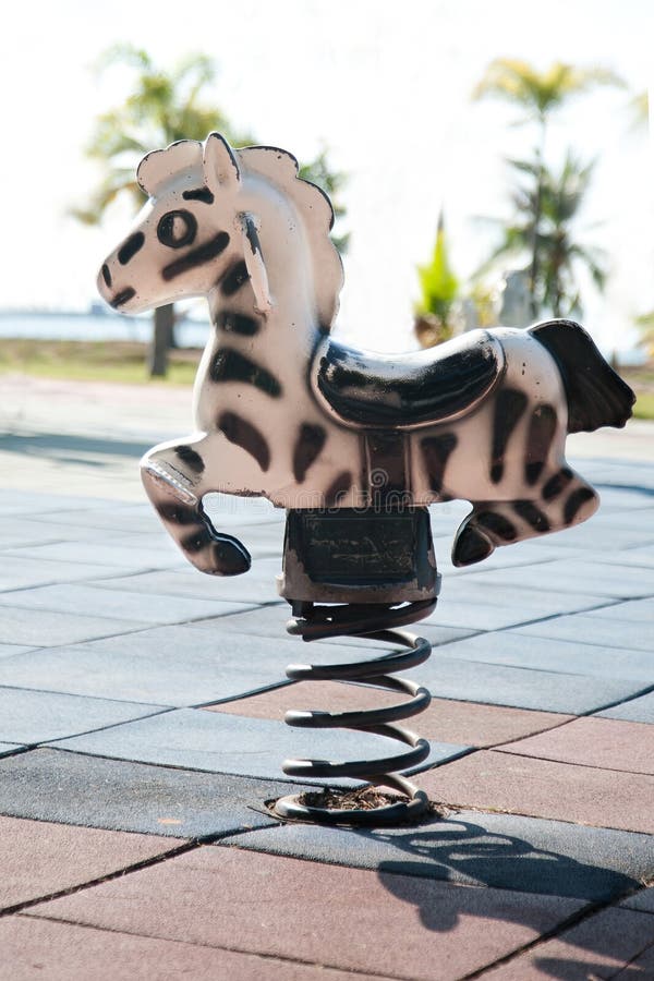 Spring rocking horse stock image. Image of horse, rocking - 34603193