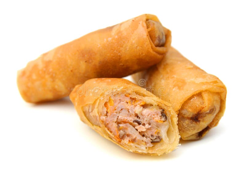 Spring Roll stock photo. Image of oriental, golden, culture - 19190786