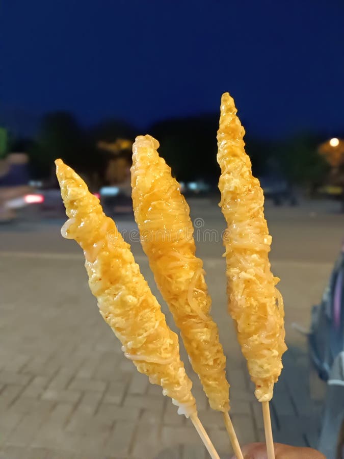 Spring Roll Egg Street Food of Batam Stock Photo - Image of food, roll ...