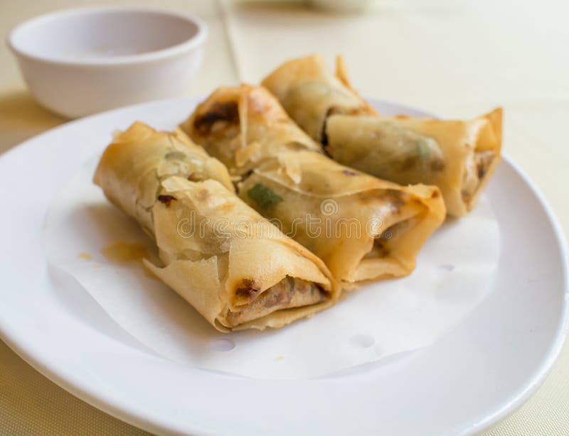 Spring roll stock photo. Image of vegetables, orient - 37365808