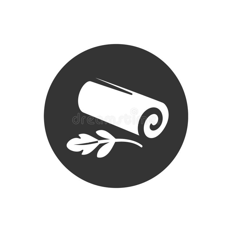 Spring Roll Icon stock vector. Illustration of dipping - 296705467