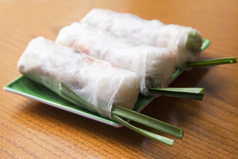 Spring rolls stock photo. Image of white, spiral, full - 14198950