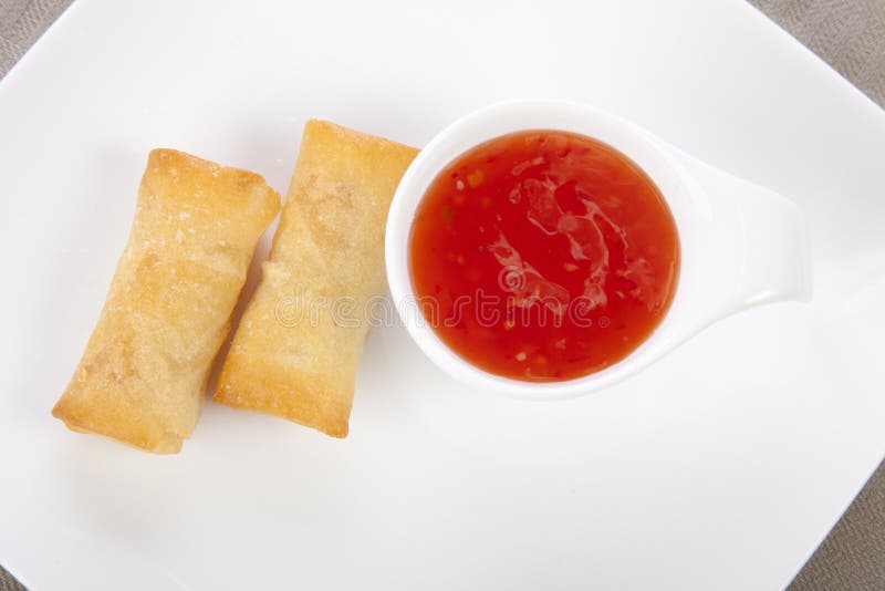 Spring Rolls stock image. Image of spring, asian, side - 19247981