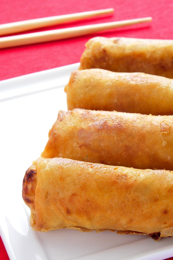 Spring rolls stock image. Image of culinary, away, diet - 29503887