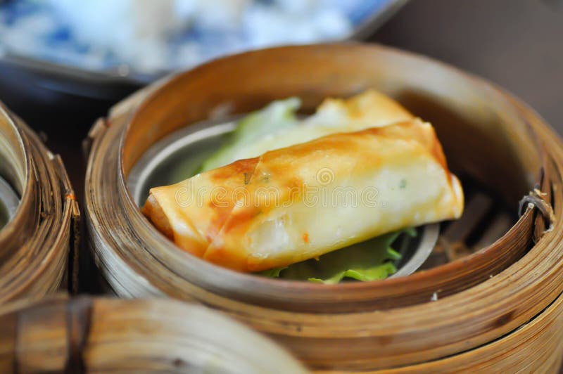 Spring Rolls, Deep Fried Rolls or Vermicelli Rolls or Deep Fried Spring ...