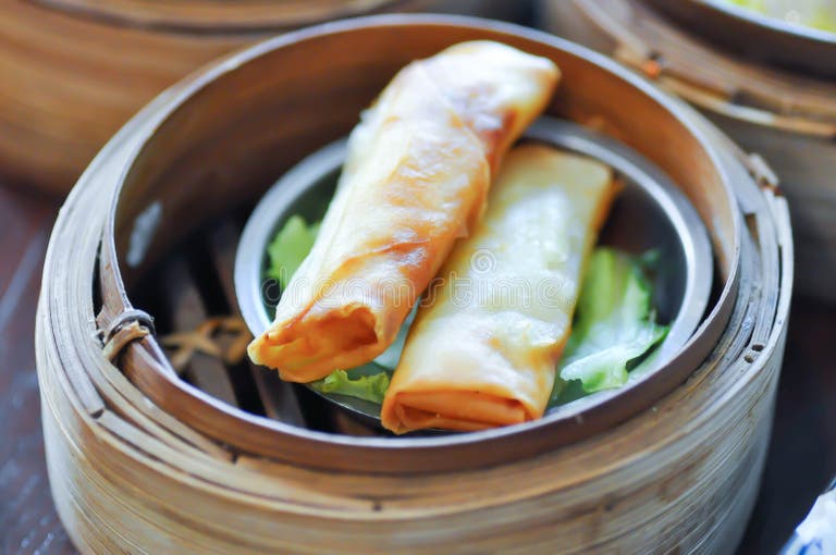 Spring Rolls, Deep Fried Rolls or Vermicelli Rolls or Deep Fried Spring ...