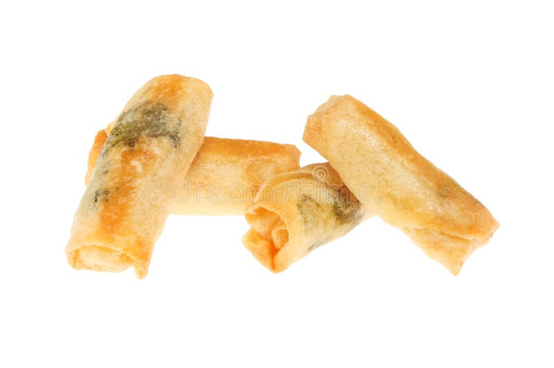 Spring rolls isolated stock photo. Image of oriental - 66428192