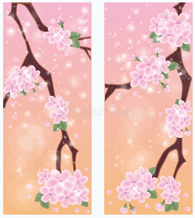 Banners Sakura Spring Stock Illustrations – 1,445 Banners Sakura Spring ...