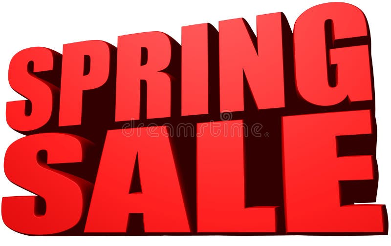 Spring sale stock illustration. Illustration of advertisement - 35561212