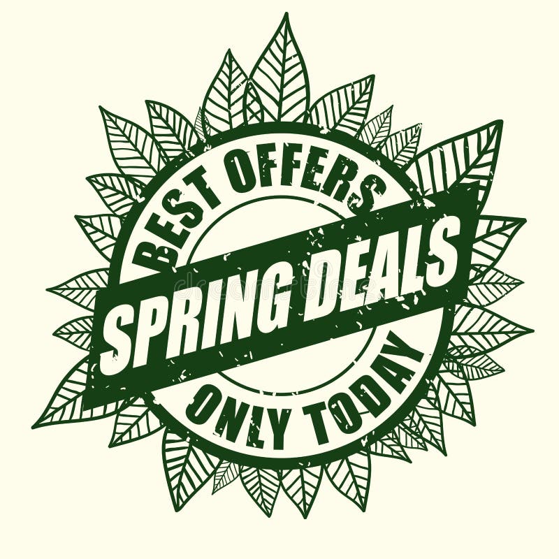 Spring sale stock illustration. Illustration of symbol - 49112262