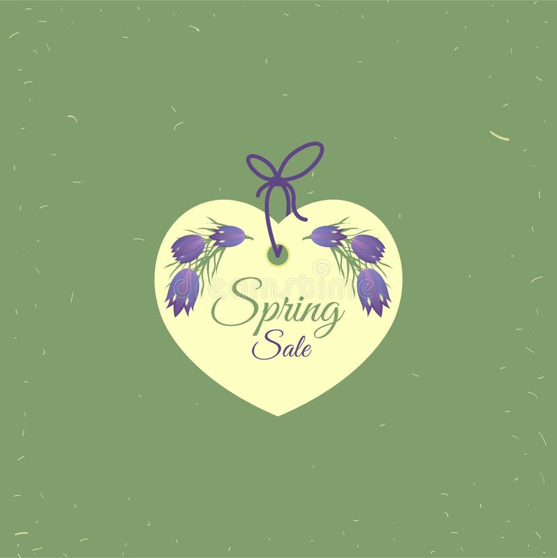 Spring Sale Tag. Banners Poster Tag Design, Voucher Template EPS 10 ...