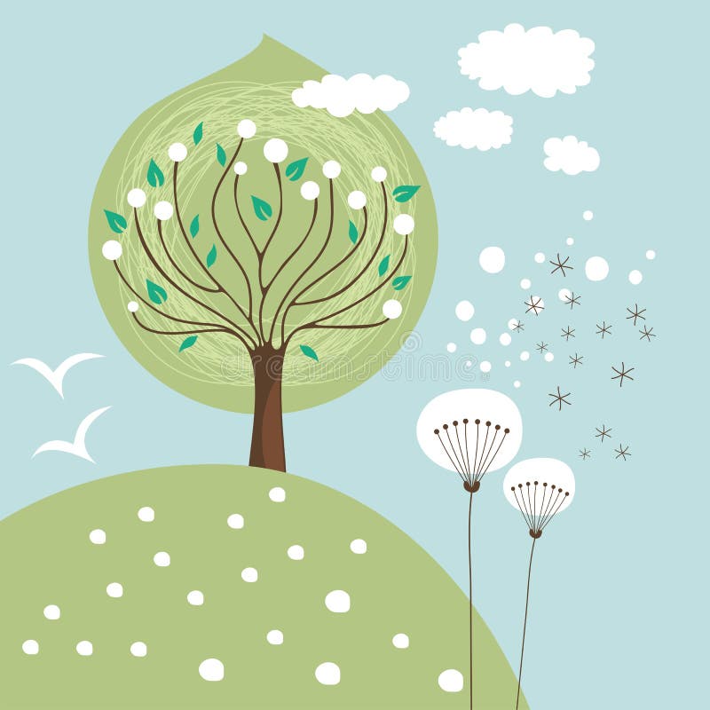 Spring Scene Stock Illustrations – 504,155 Spring Scene Stock ...