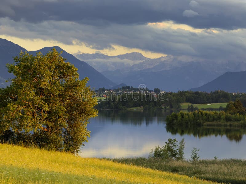 Spring scenery stock photo. Image of outdoors, lake, start - 11848508