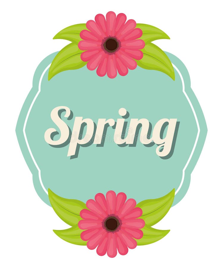 Spring season design stock vector. Illustration of frame - 66368161