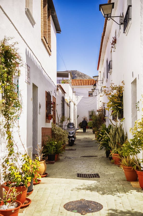 Spring season, Spain stock image. Image of street, landmark - 116993673