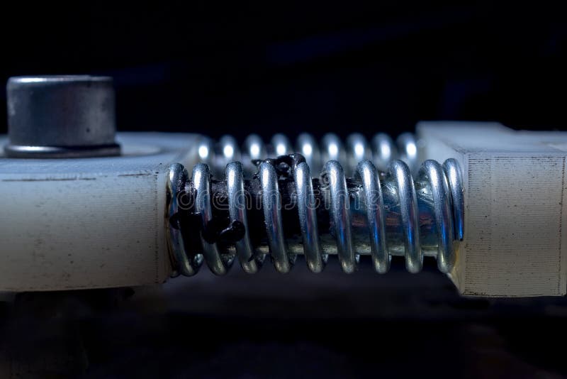 Spring stock image. Image of closeup, hardware, industry - 171240847