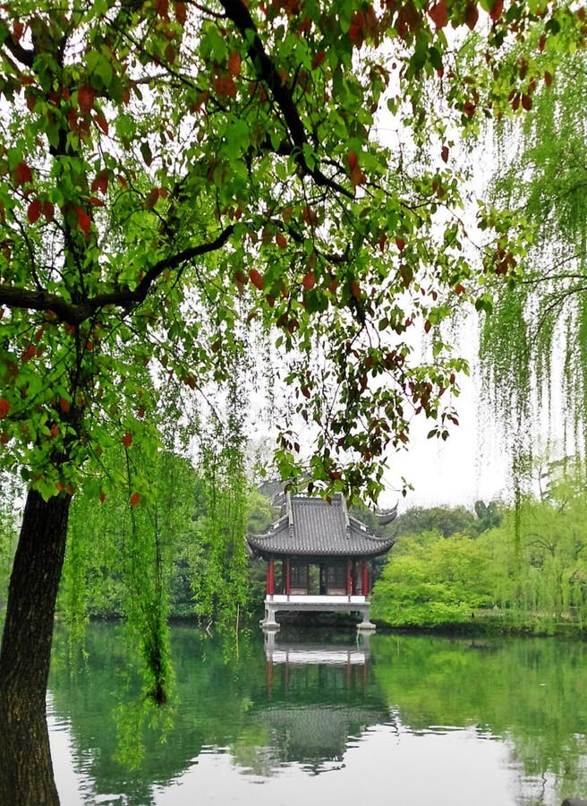Spring in Shanghai China at the Summer Palace Stock Photo - Image of ...