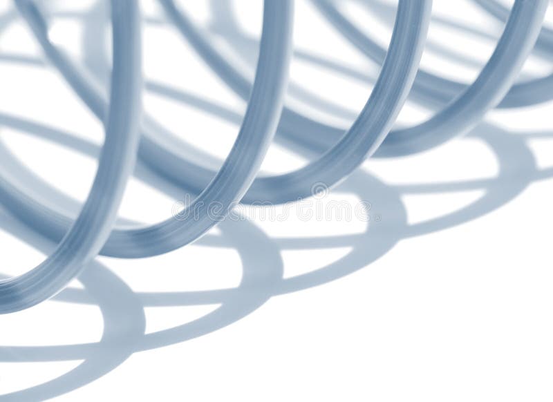 Spring shaped abstract editorial stock image. Illustration of macro ...