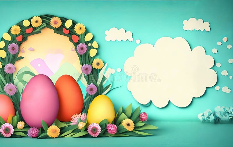 Spring Showcase: Displaying Wooden Products in a Festive Easter Setting ...