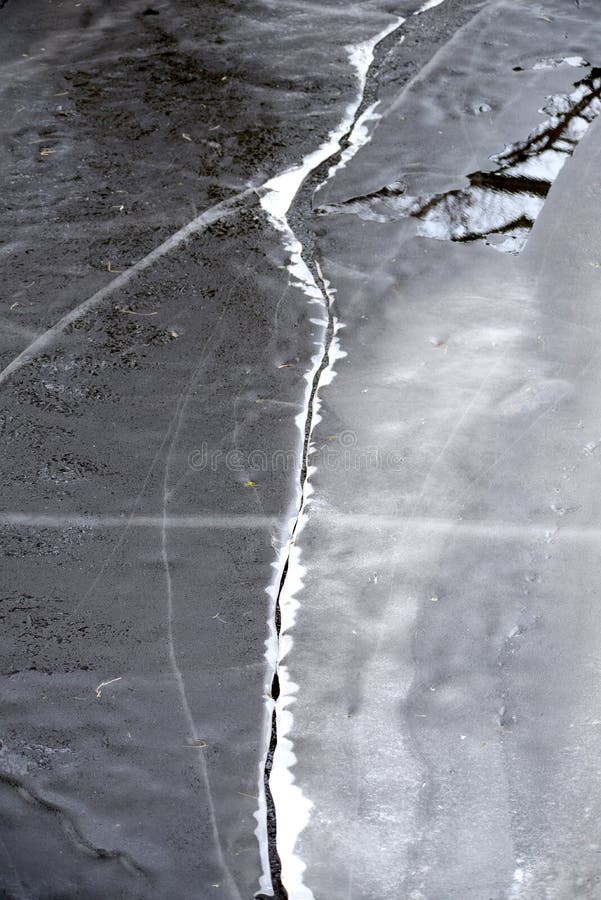 Spring Signs Ice Backgrounds Closeups Stock Photo - Image of nature ...