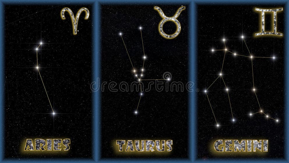 Zodiac Signs Spring Stock Illustrations – 1,506 Zodiac Signs Spring ...