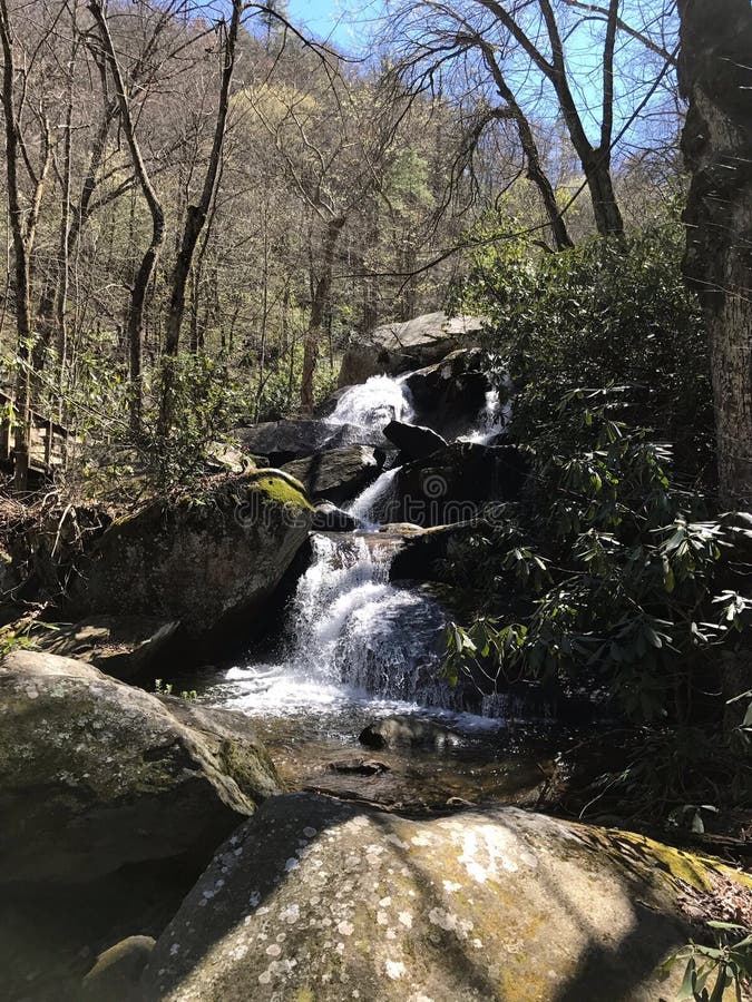 South Mountain State Park in NC Stock Photo - Image of park, waterfall ...