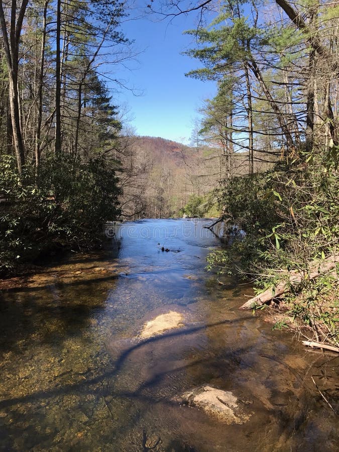 South Mountain State Park in NC Stock Photo - Image of park, waterfall ...