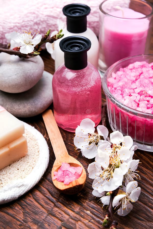 Spring spa still life stock photo. Image of objects, health - 40033592