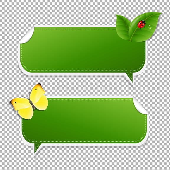 Spring Speech Bubble stock vector. Illustration of note - 90725496