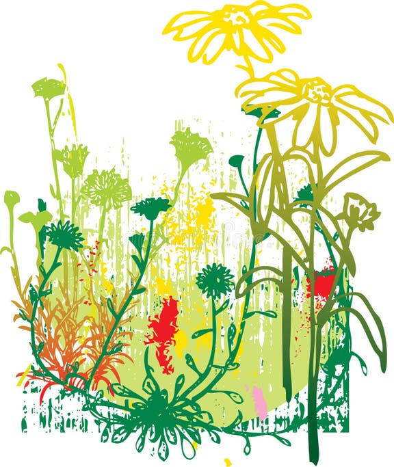 Spring stamp stock vector. Illustration of imprint, flower - 8683285